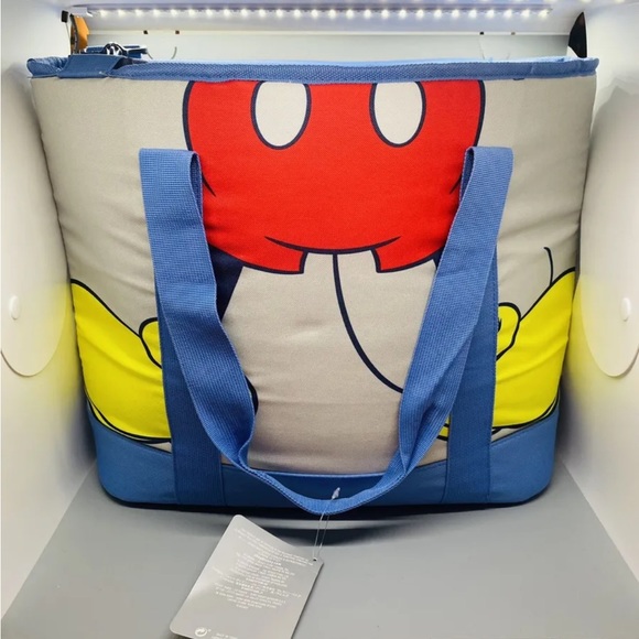 Disney | Bags | 220 Disney Mickey Mouse Summer Fun Insulated Cooler Tote Bag Beach Picnic Pool ...